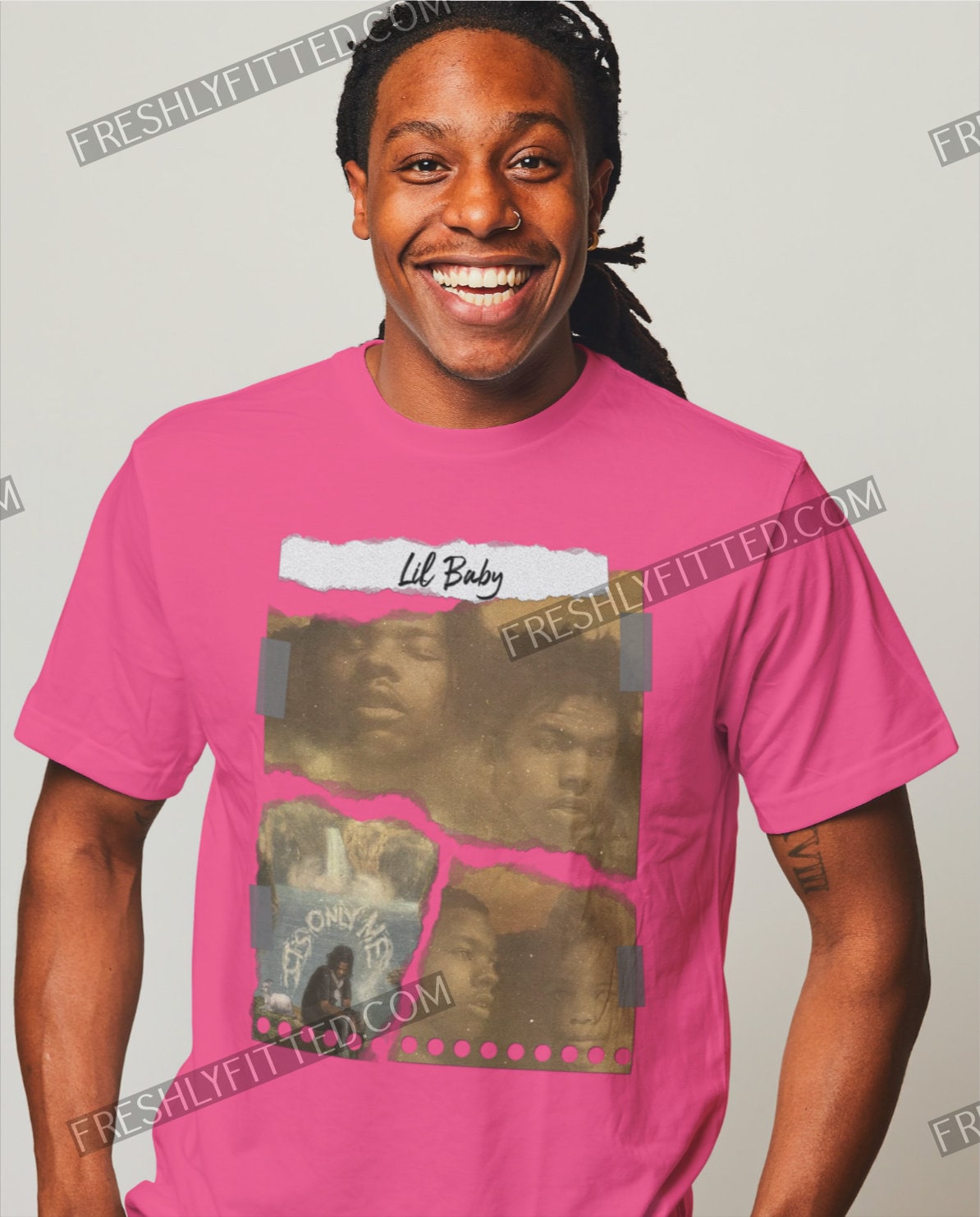 Lil Baby Its Only Me Album Art Shirt, Lil Baby 4pf T-shirt Designed ...