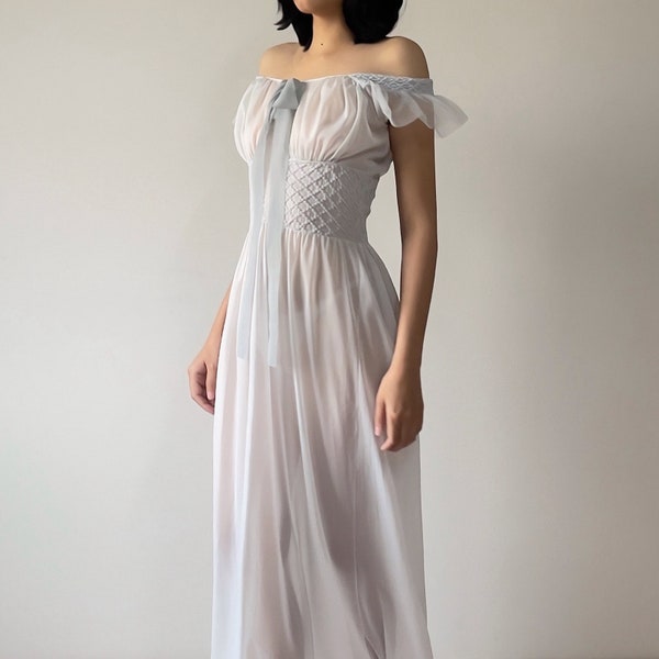Sheer Nightgown - Etsy