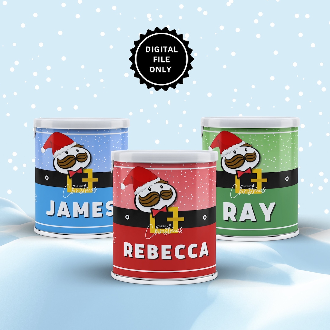 Personalised Pringles, , Party Favours, Pringles Theme , Mini Pringles ...