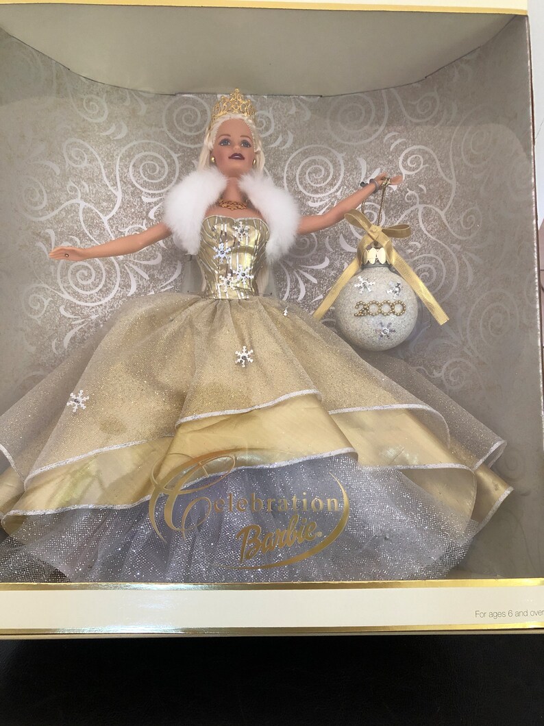 Celebration Barbie 2000 - Etsy