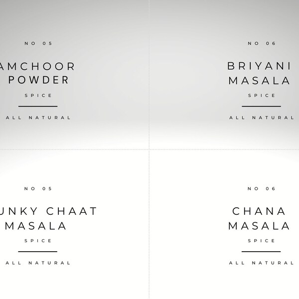 Indian Spices - Etsy