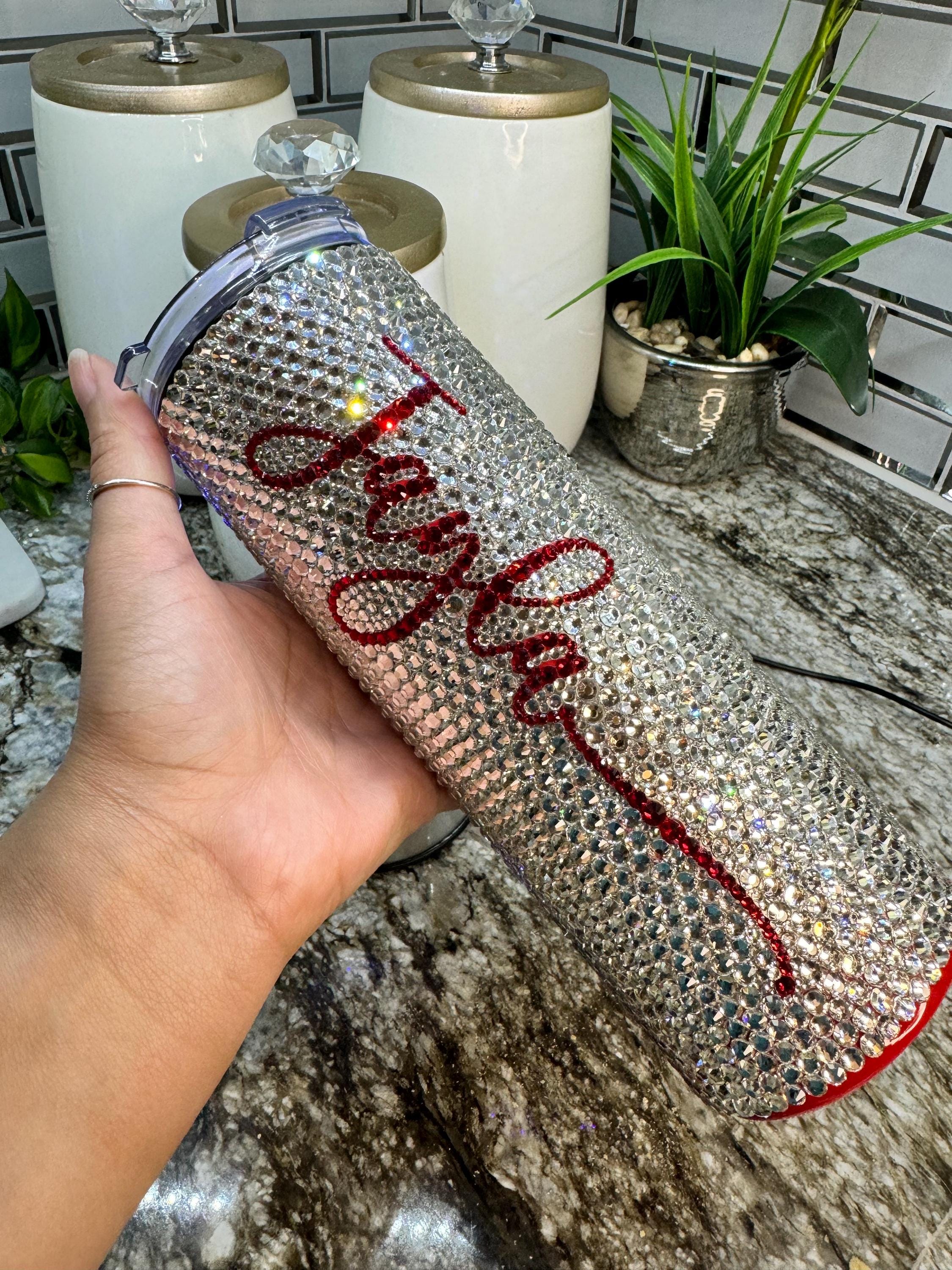 Personalized Delta Sigma Theta Bling Tumbler-dst-custom Rhinestone ...
