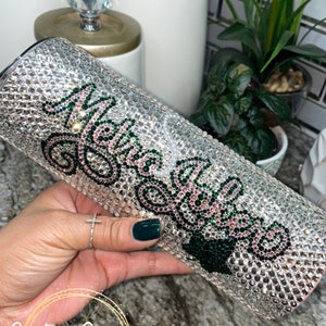 Personalized Alpha Kappa Alpha Bling Tumbler-aka-custom Rhinestone ...