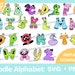Doodle SVG, Doodle Alphabet, Doodle Cut Files, Alphabet Clipart ...