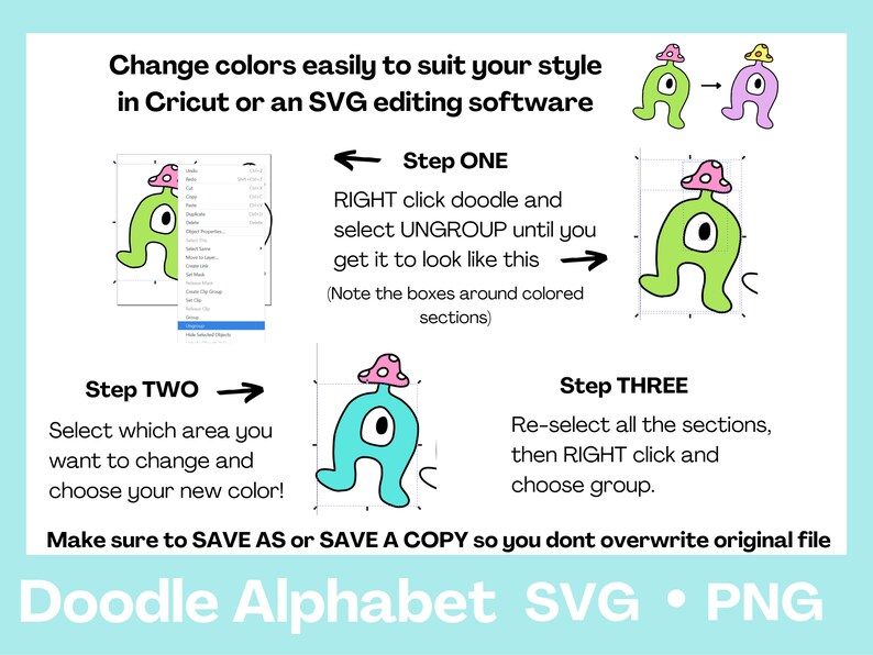 Doodle SVG, Doodle Alphabet, Doodle Cut Files, Alphabet Clipart ...