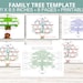 My Family Tree Template - Etsy