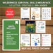 Wilderness Survival Skills for Kids Printable | Outdoor Safety and ...