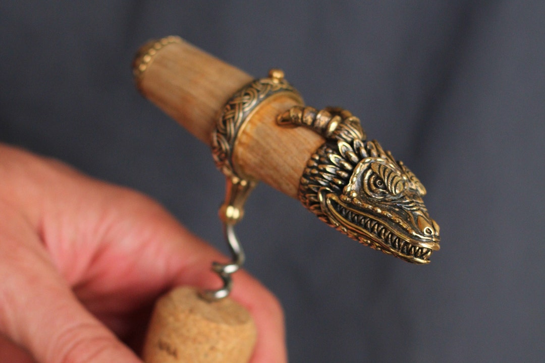Corkscrew With a DRAGON - Etsy