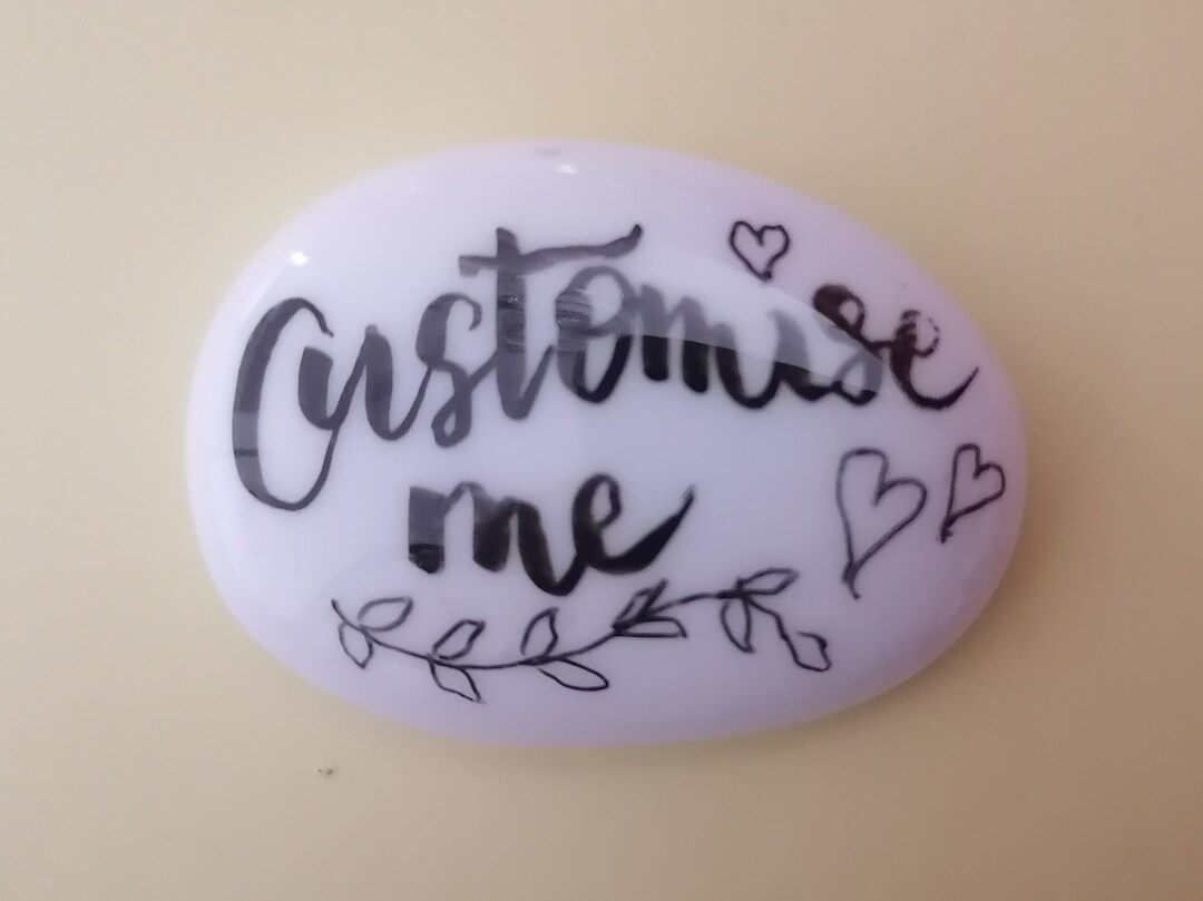 Customisable Pocket Pebble - Etsy