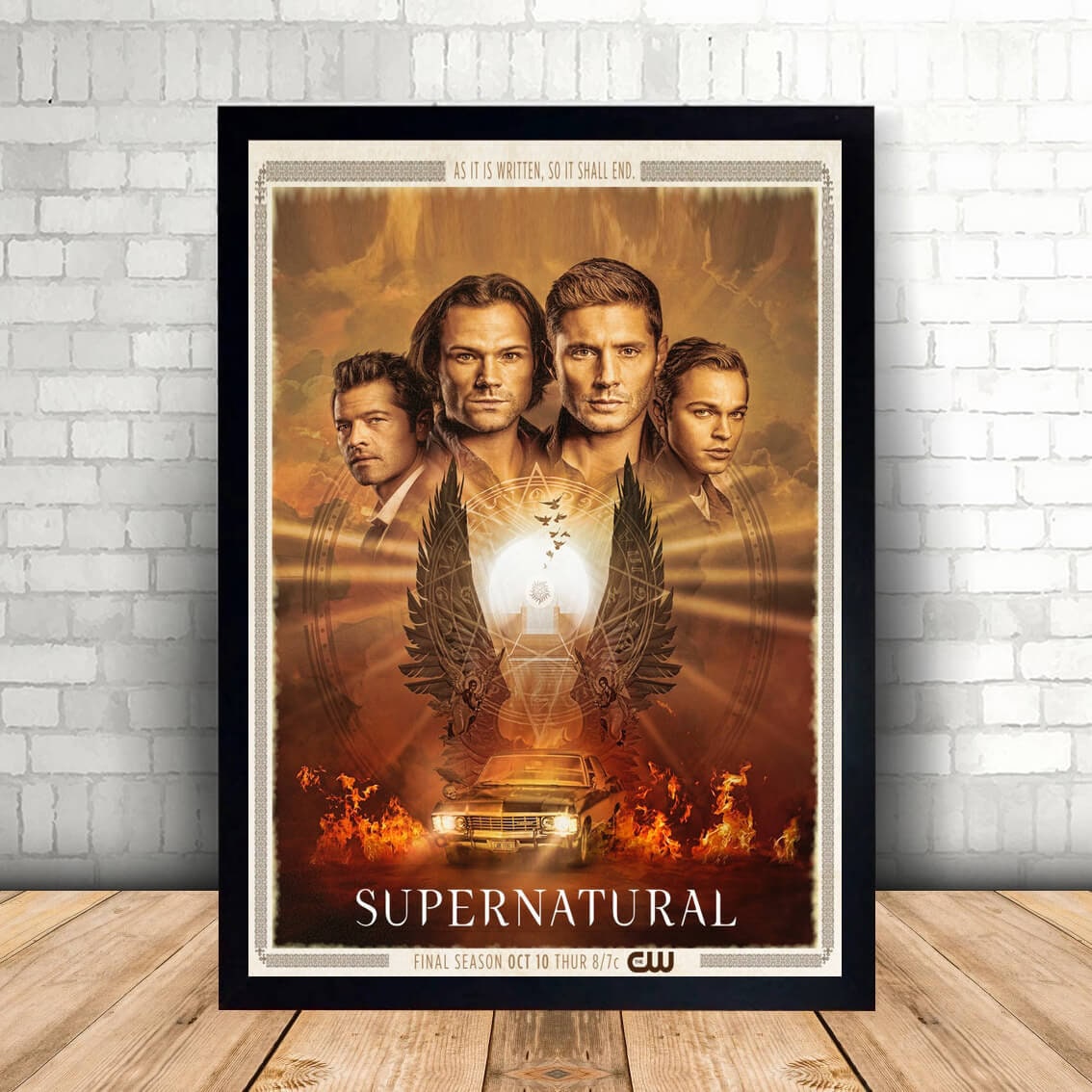 Supernatural Season 10 Poster Official