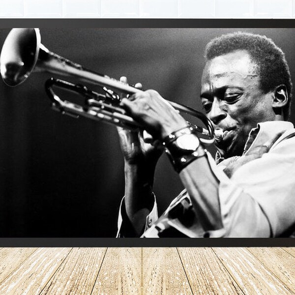 Miles Davis Poster - Etsy