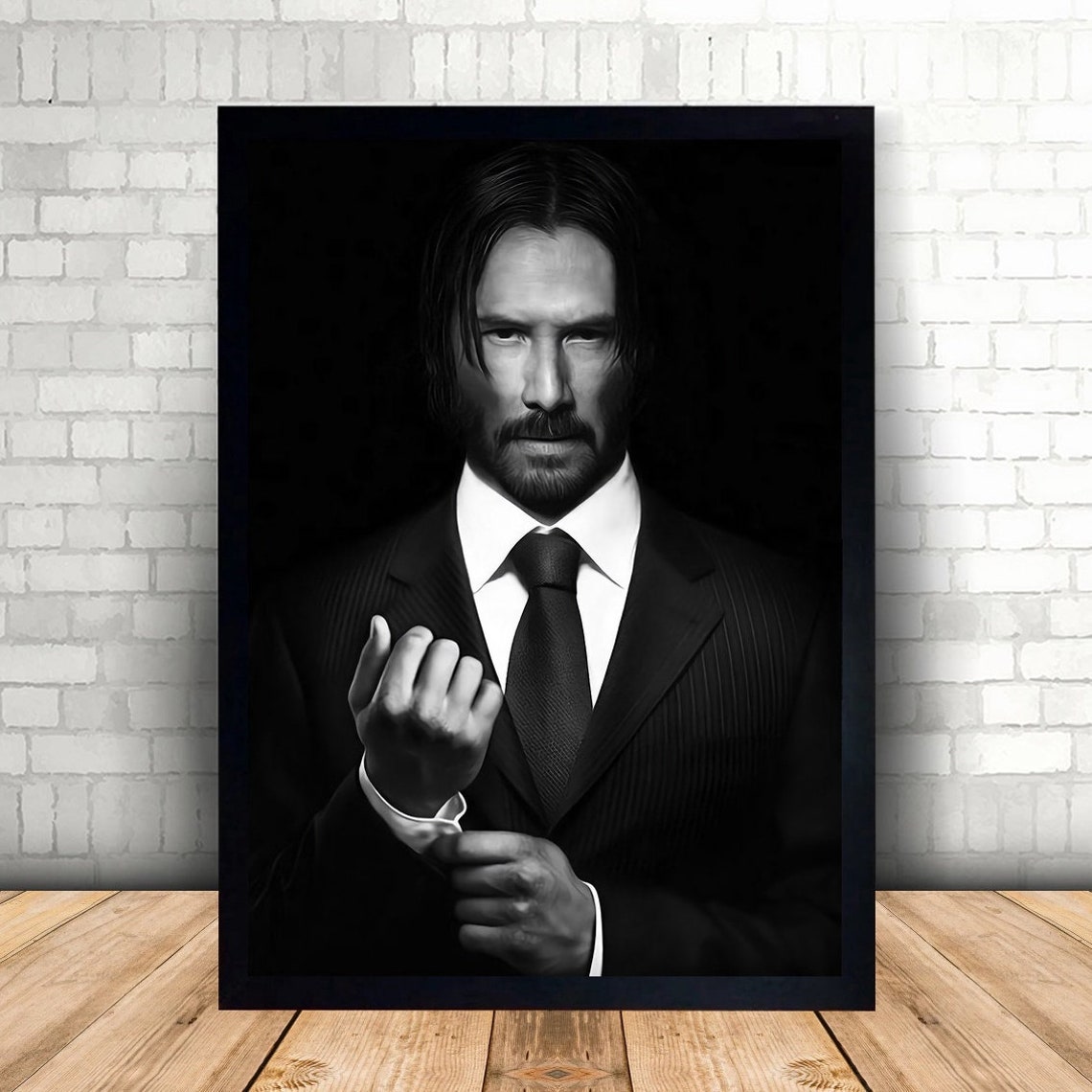 Keanu Reeves Music Canvas Poster Wall Art Canvas Print Room - Etsy