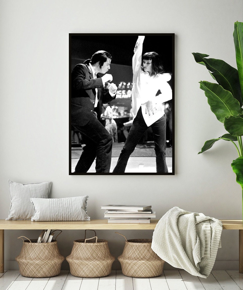 Pulp Fiction Movie Poster, Wall Art sold by Frosted Panelling | SKU ...