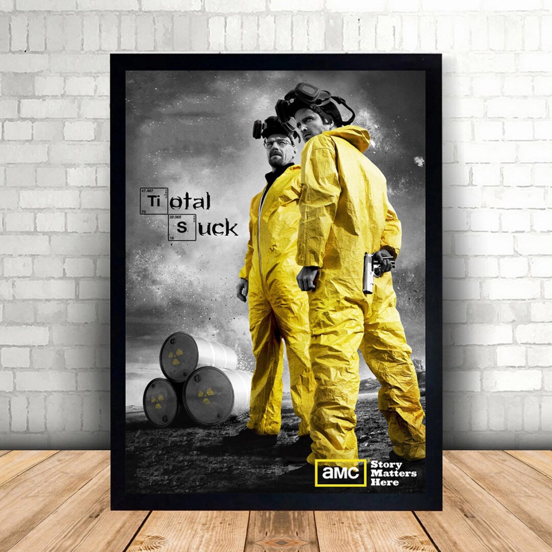 Breaking Bad TV Poster, Wall Art, Canvas Print, Room Decor, Home Decor ...