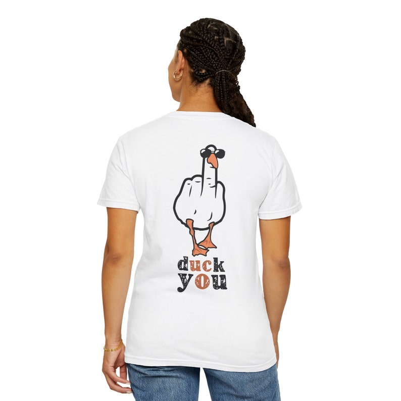 Duck You' Printable Duck Hand Gesture Art With Humor SVG PNG Files for ...