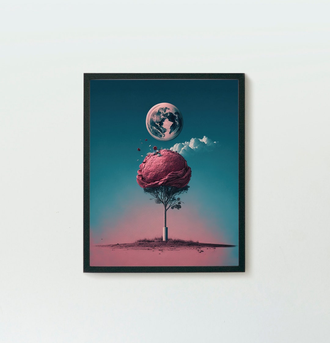 Surreal Poster Digital Art Printable Wall Art Printable - Etsy