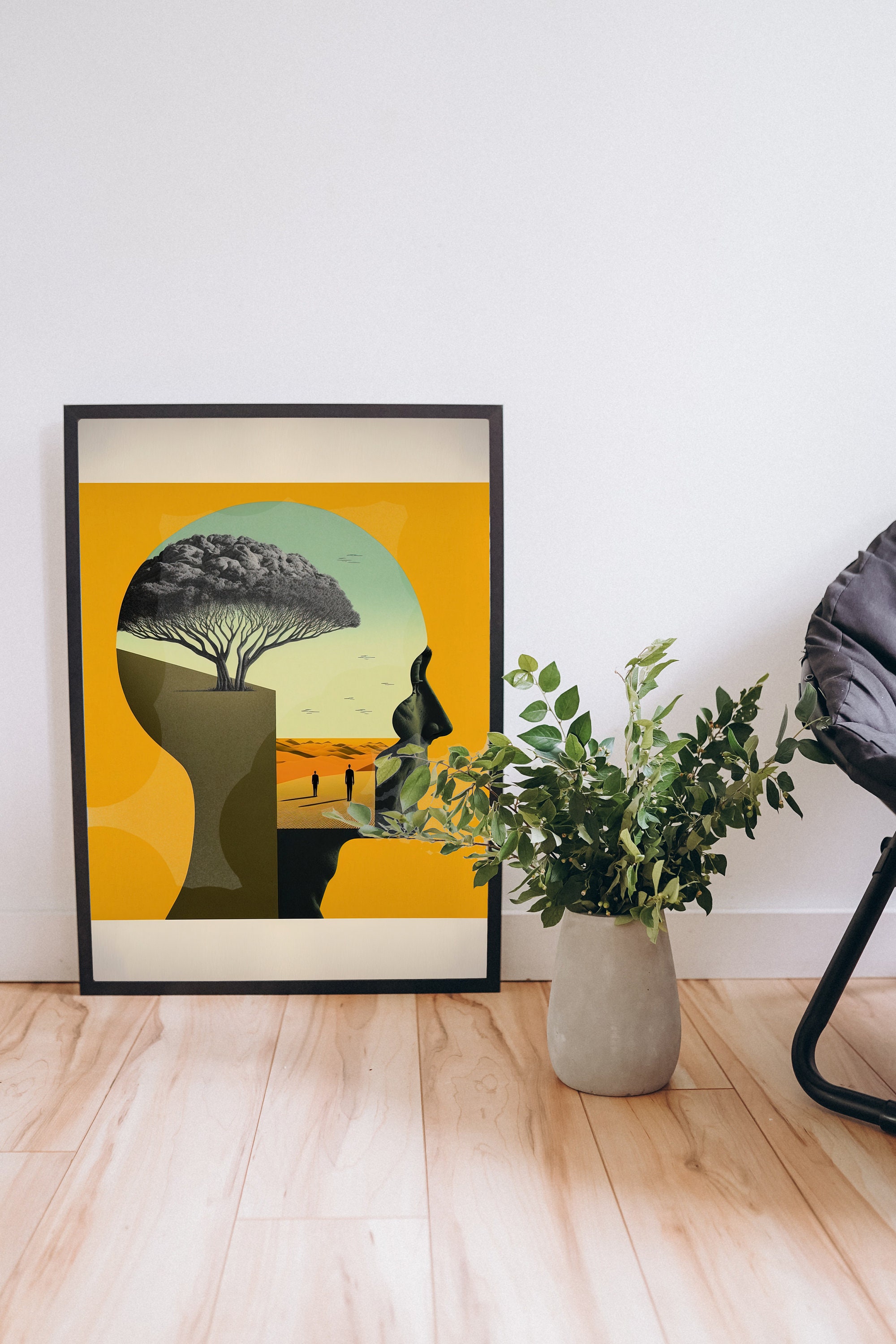 Surreal Escapism Printable Art Retro Poster Vintage Wall Art - Etsy