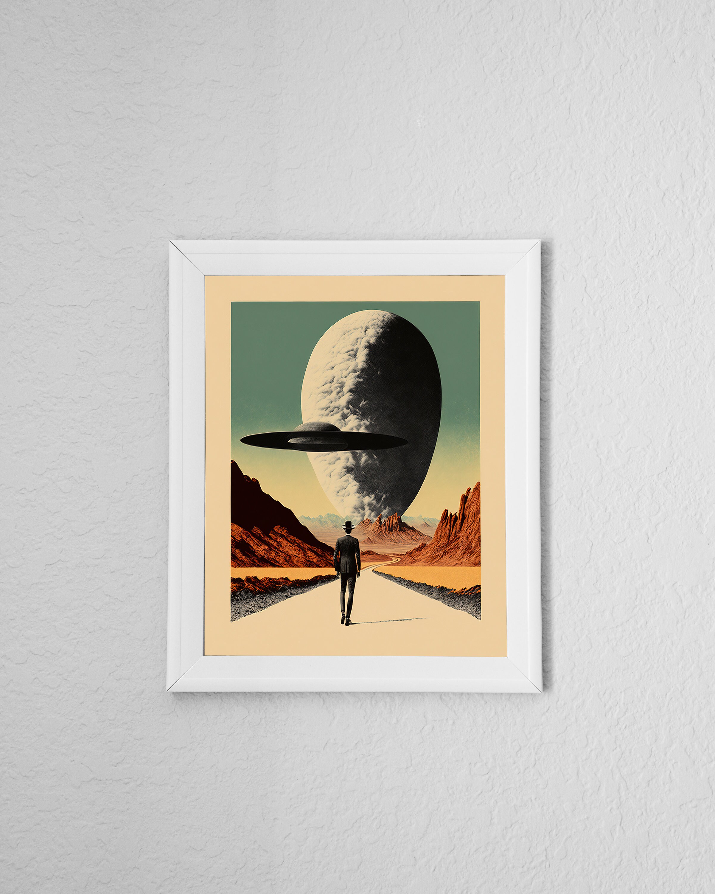 Bundle Set of 3 - Sci-fi Surreal Posters - Printable Wall Art - Digital ...