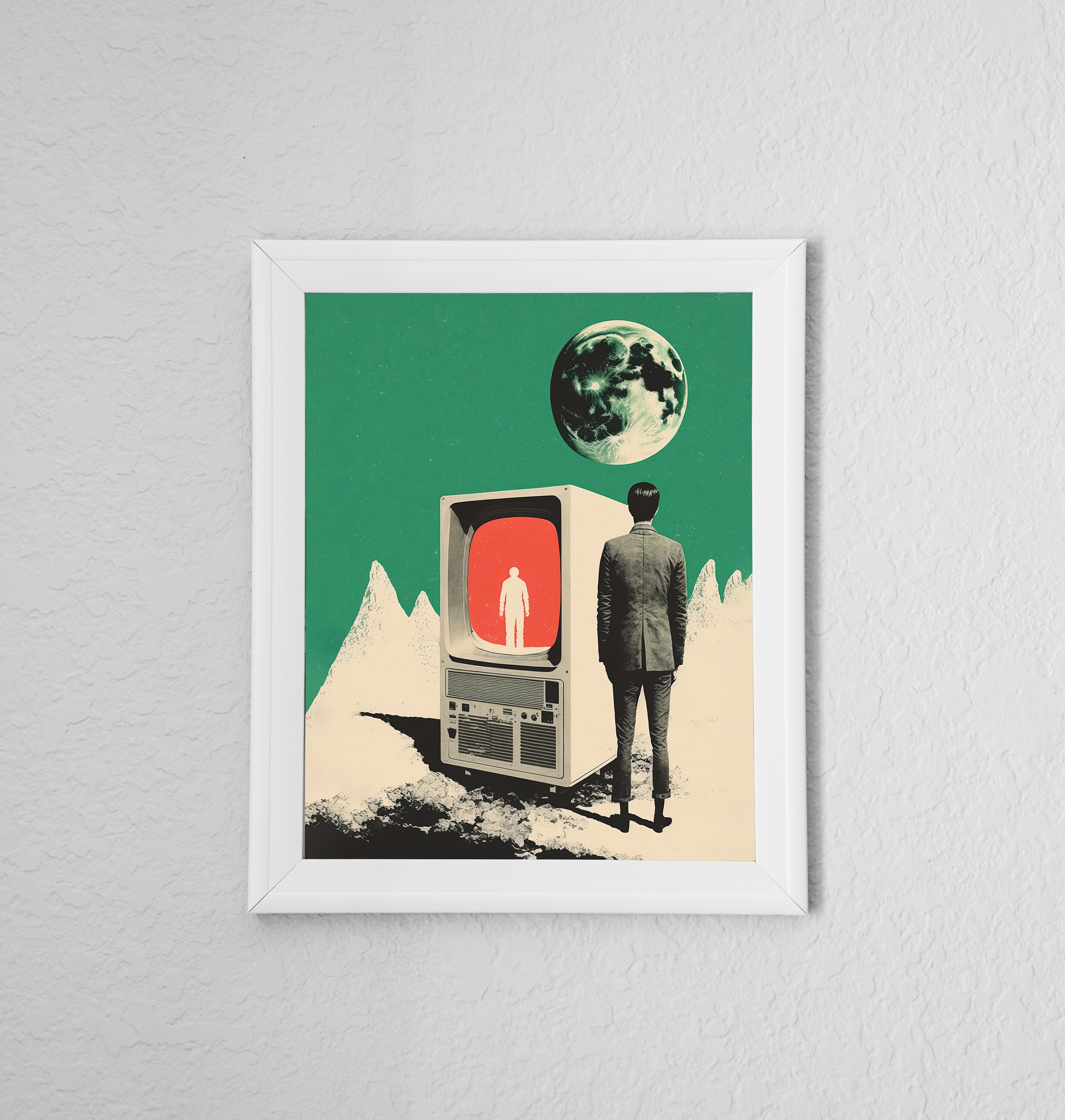 Bundle Set of 3 - Sci-fi Surreal Posters - Printable Wall Art - Digital ...