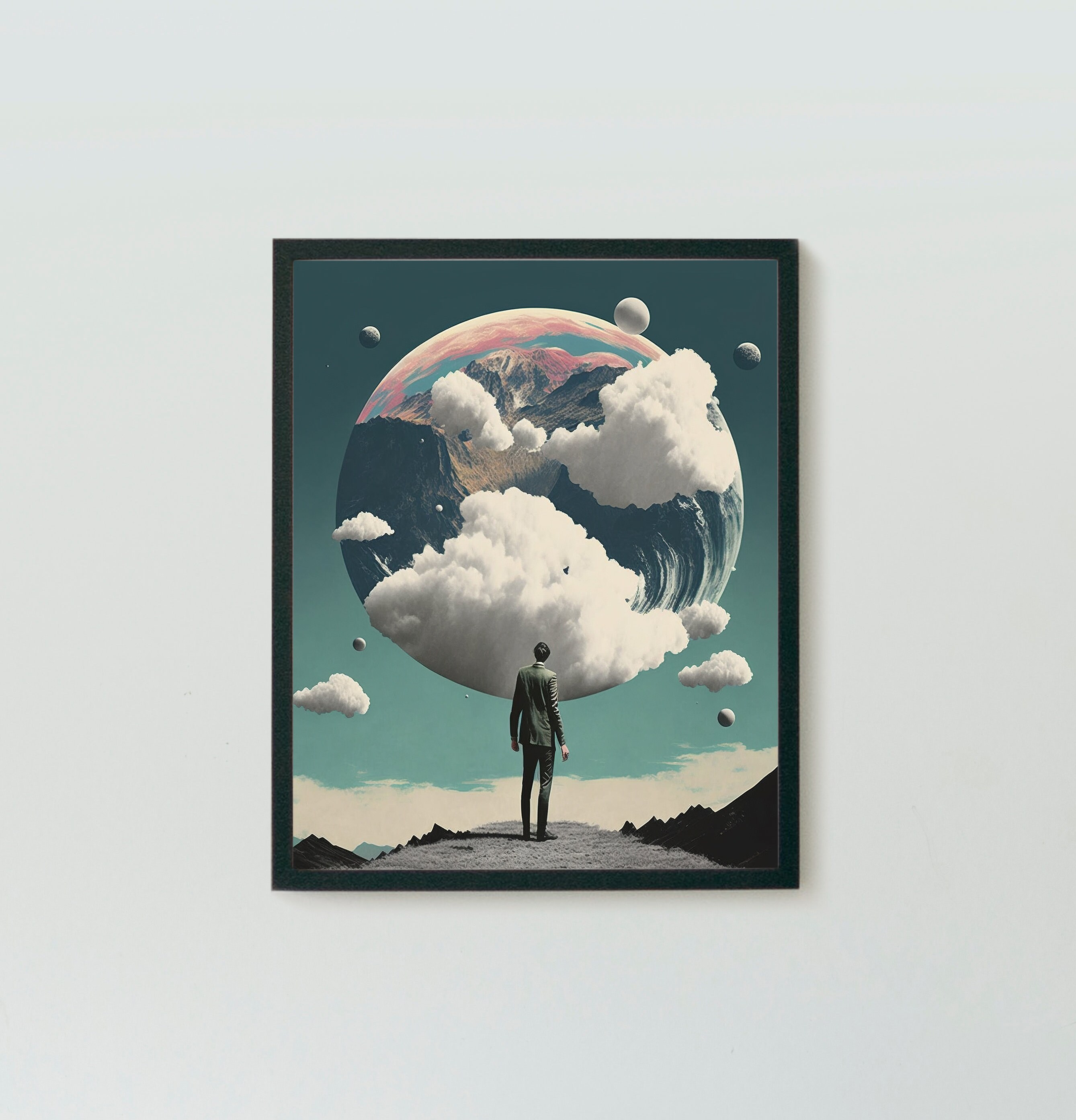 Sci-fi Surreal Space Bundle Set of Three Prints - Cosmic Surrealism ...