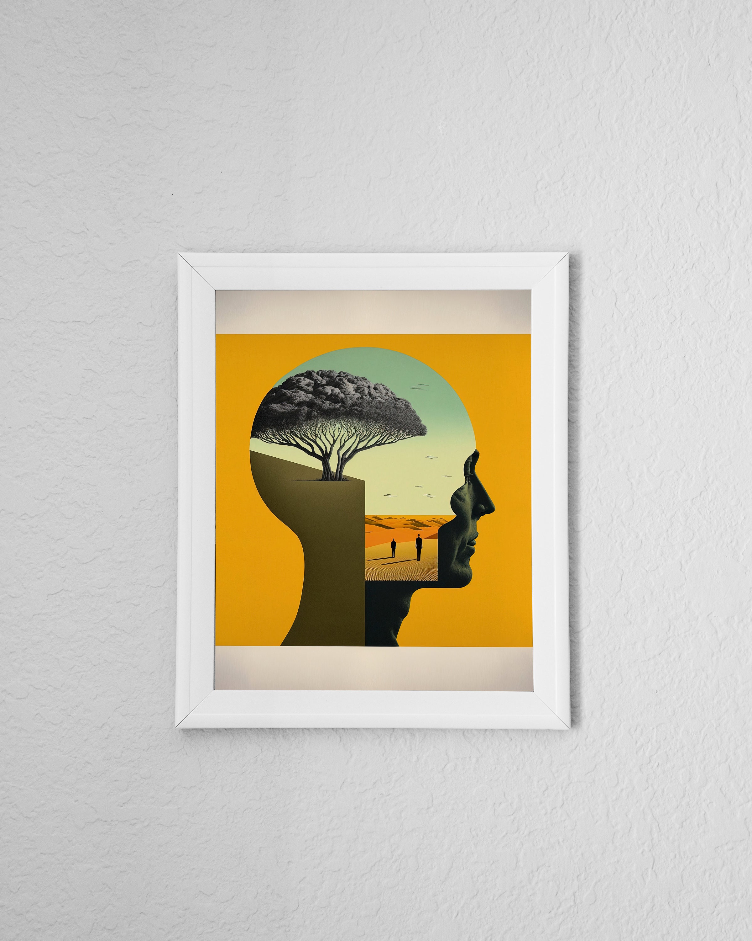 Surreal Escapism Printable Art Retro Poster Vintage Wall Art - Etsy