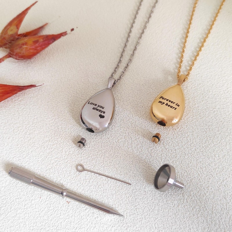 Ashes Necklace - Etsy
