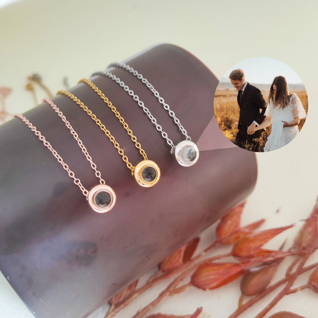 Custom Photo Projection Necklace,bubble Projection Photo Necklace ...