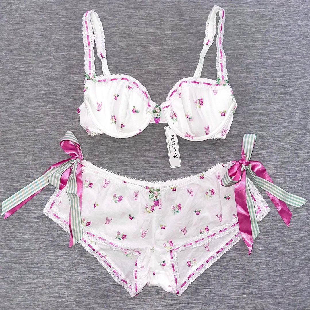 Playboy Intimates Lingerie Set - Etsy