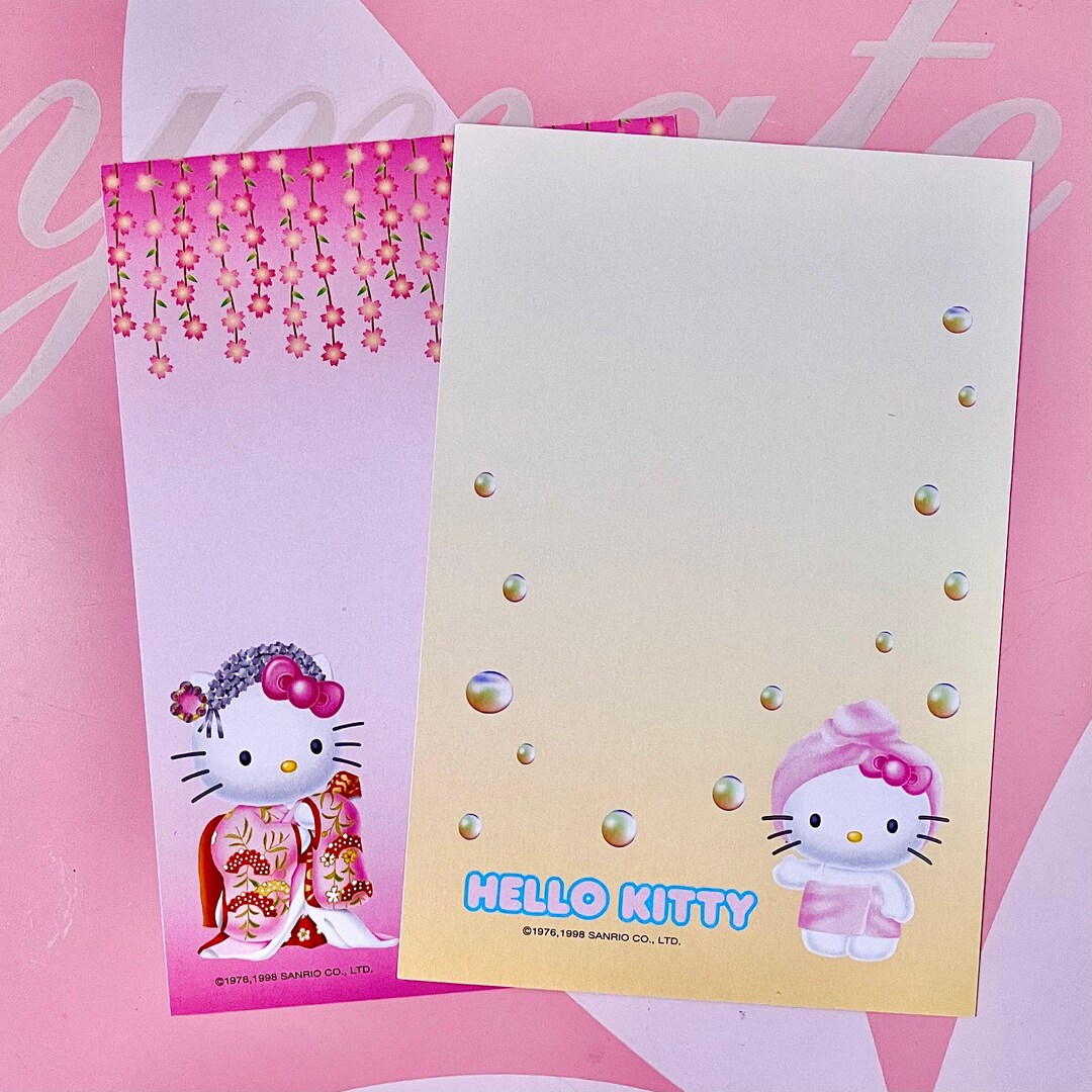 Hello Kitty Postcards - Etsy