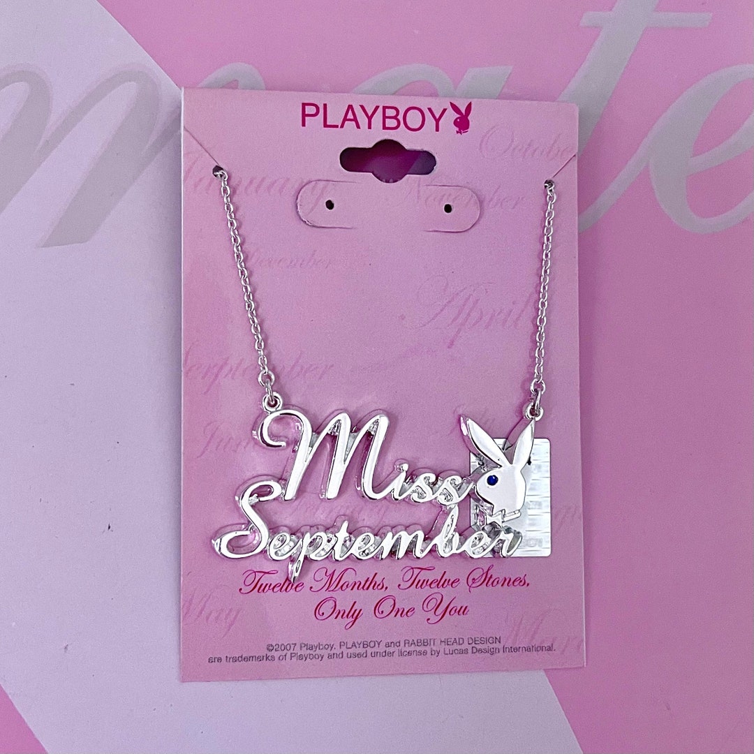 Playboy Miss September Necklace - Etsy
