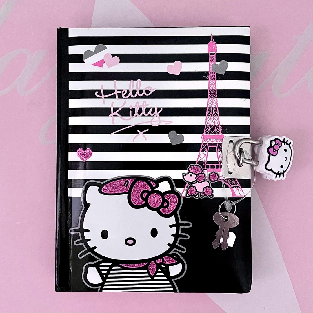 Hello Kitty Diary - Etsy