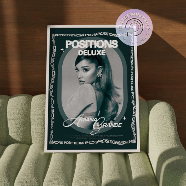 Ariana Grande Positions Poster - Etsy