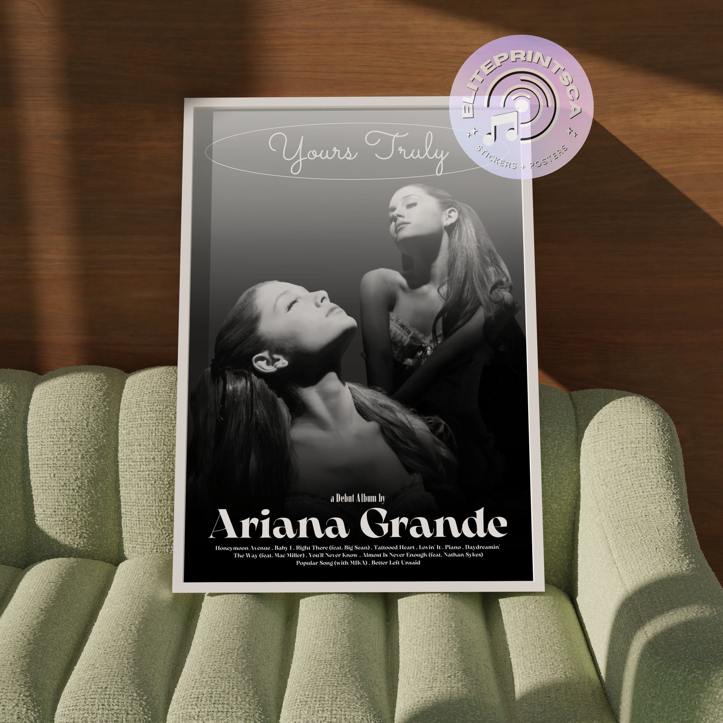 Ariana Grande Album Cover Yours Truly