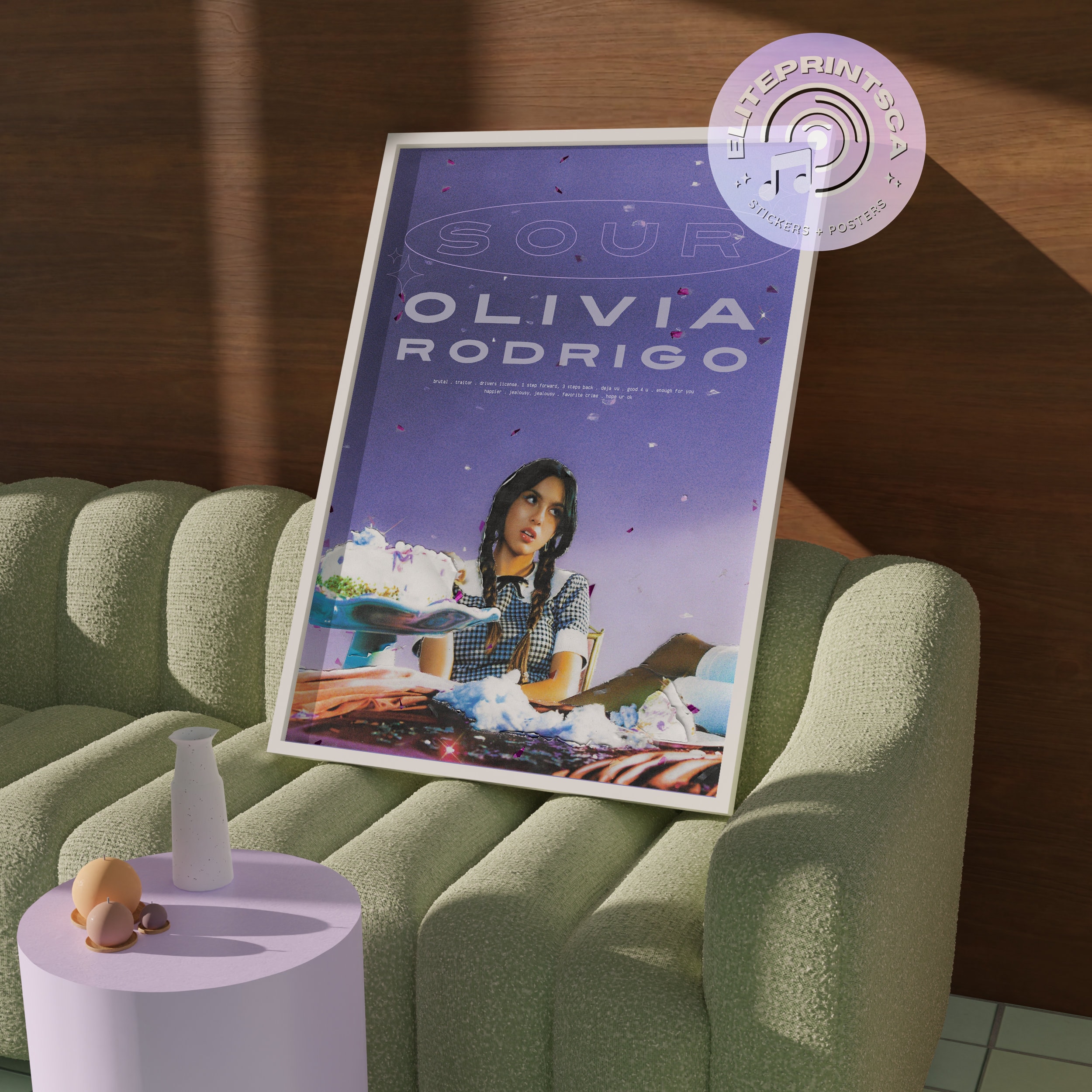 Sour by Olivia Rodrigo Album Poster, INSTANT DOWNLOAD - Etsy