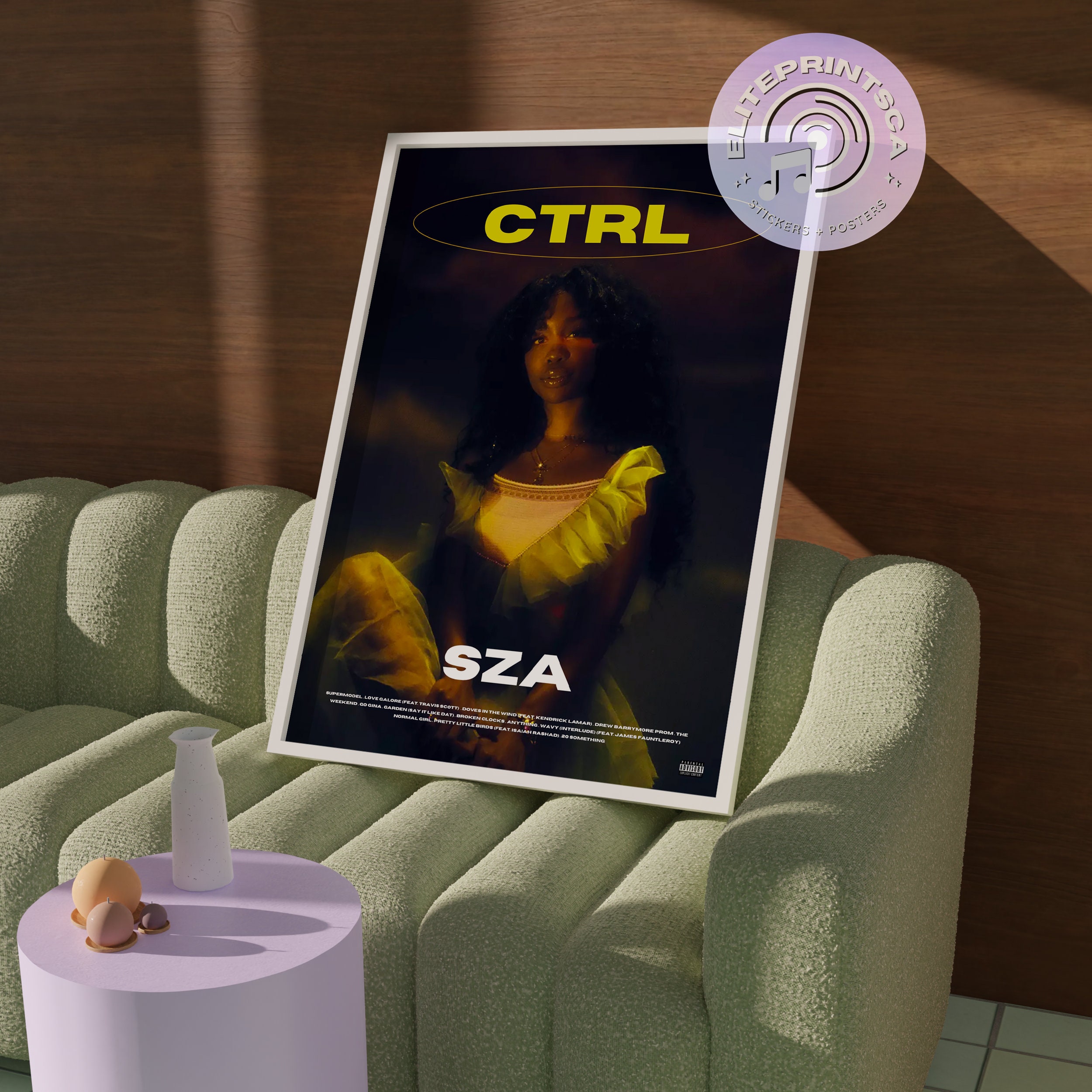 CTRL by SZA Album Poster, Digital Download - Etsy