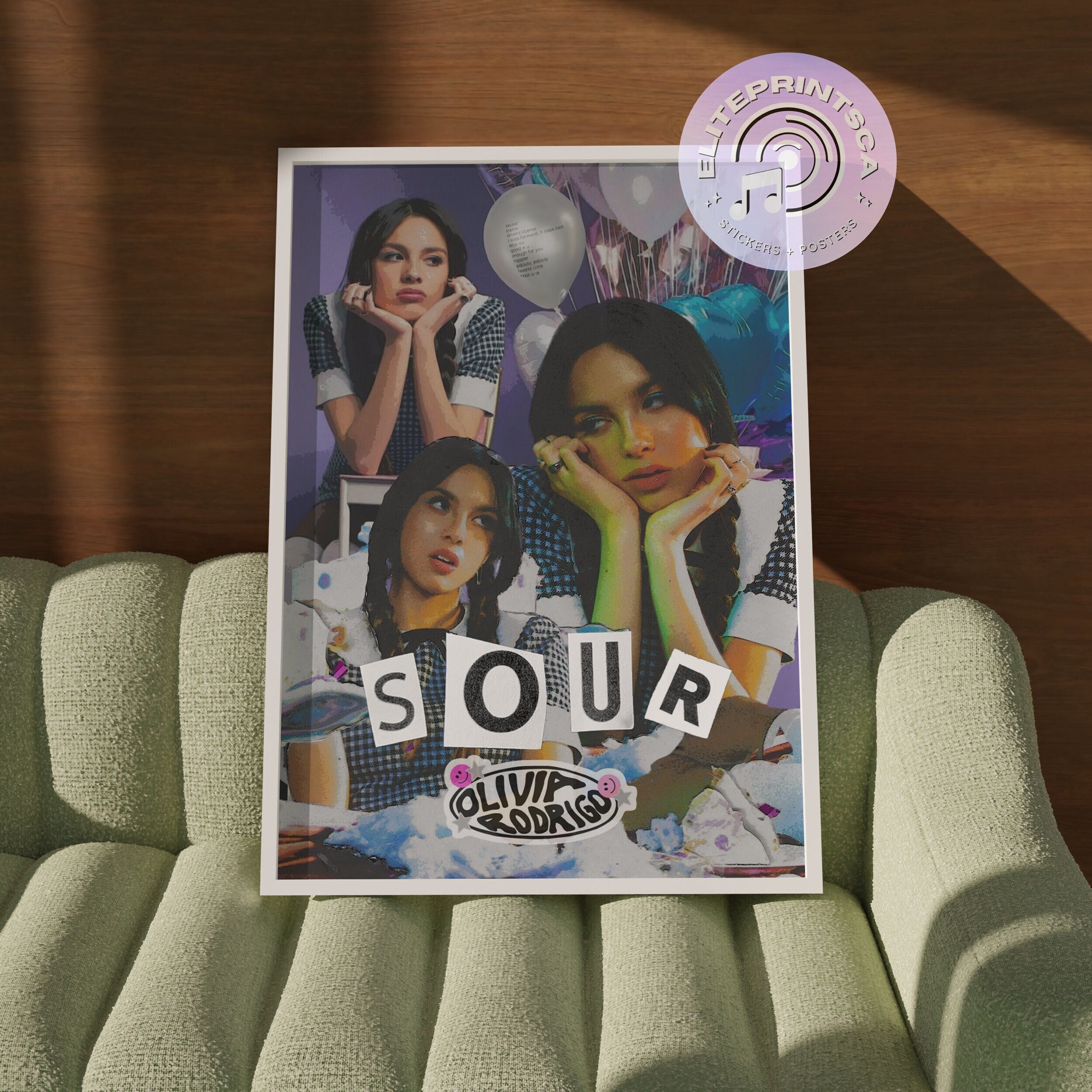 Sour by Olivia Rodrigo Album Poster, INSTANT DOWNLOAD - Etsy Australia