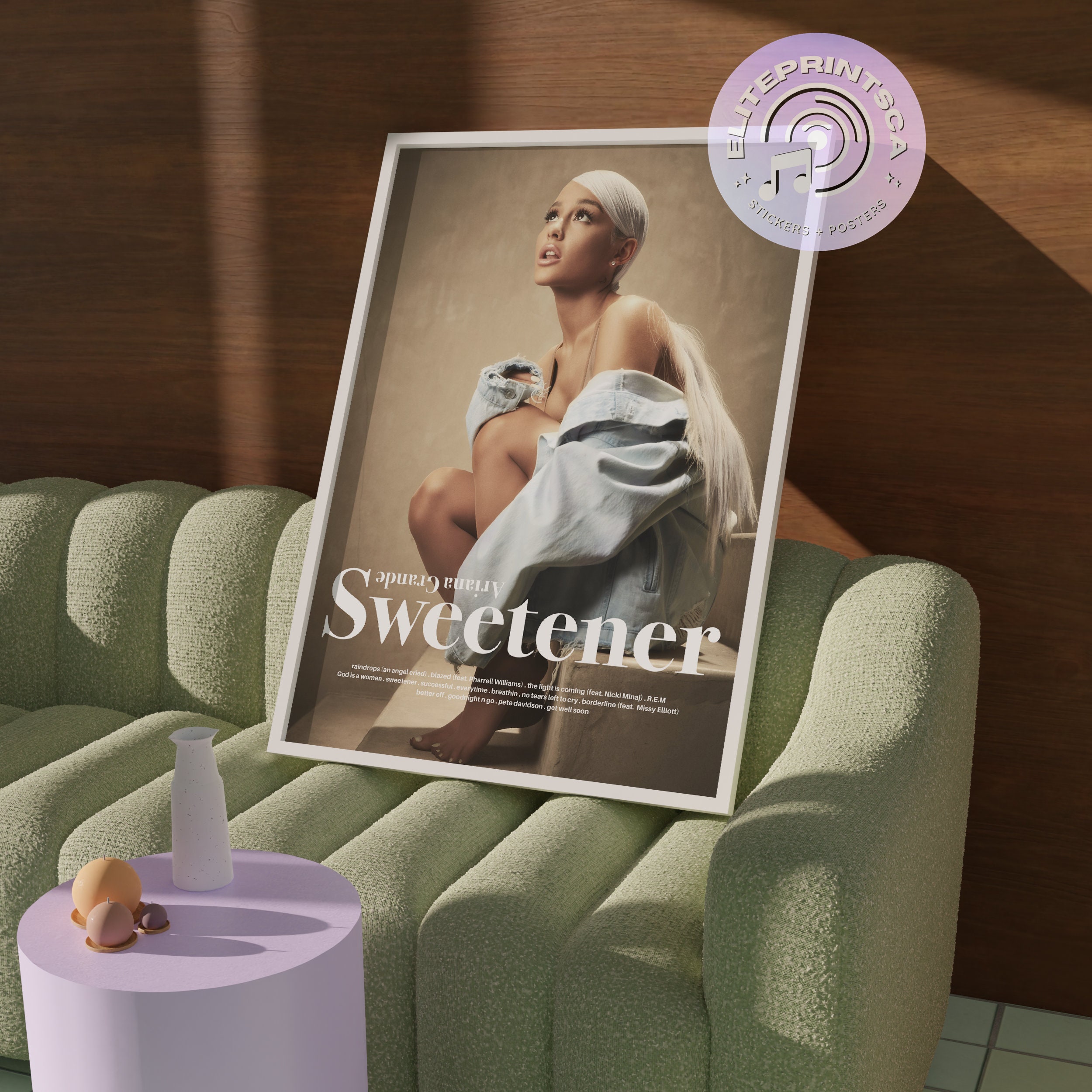Sweetener by Ariana Grande Album Poster, INSTANT DOWNLOAD - Etsy