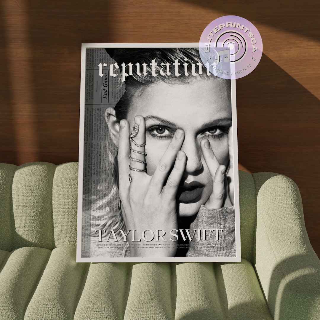Reputation by Taylor Swift Album Poster, INSTANT DOWNLOAD - Etsy