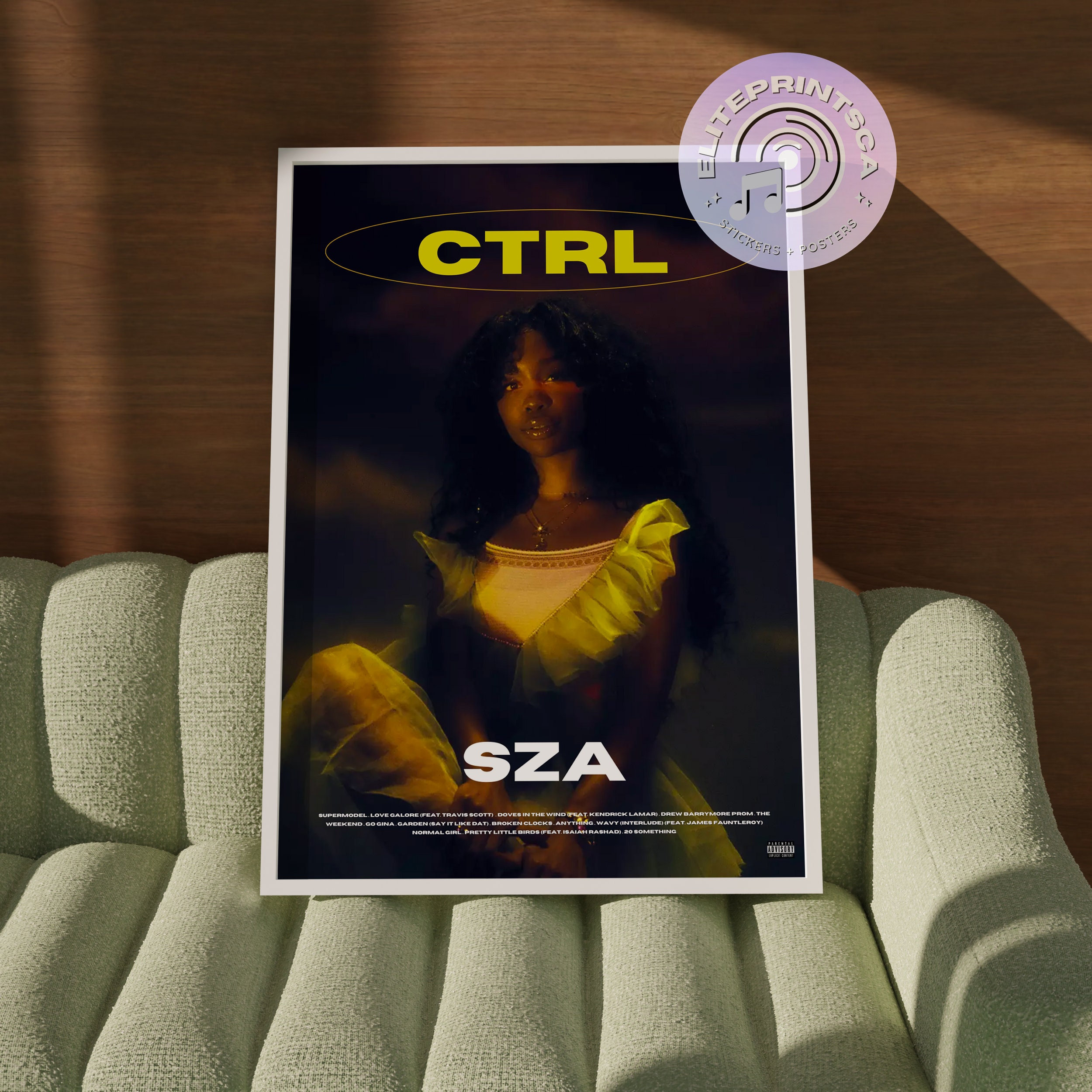 CTRL by SZA Album Poster, Digital Download - Etsy