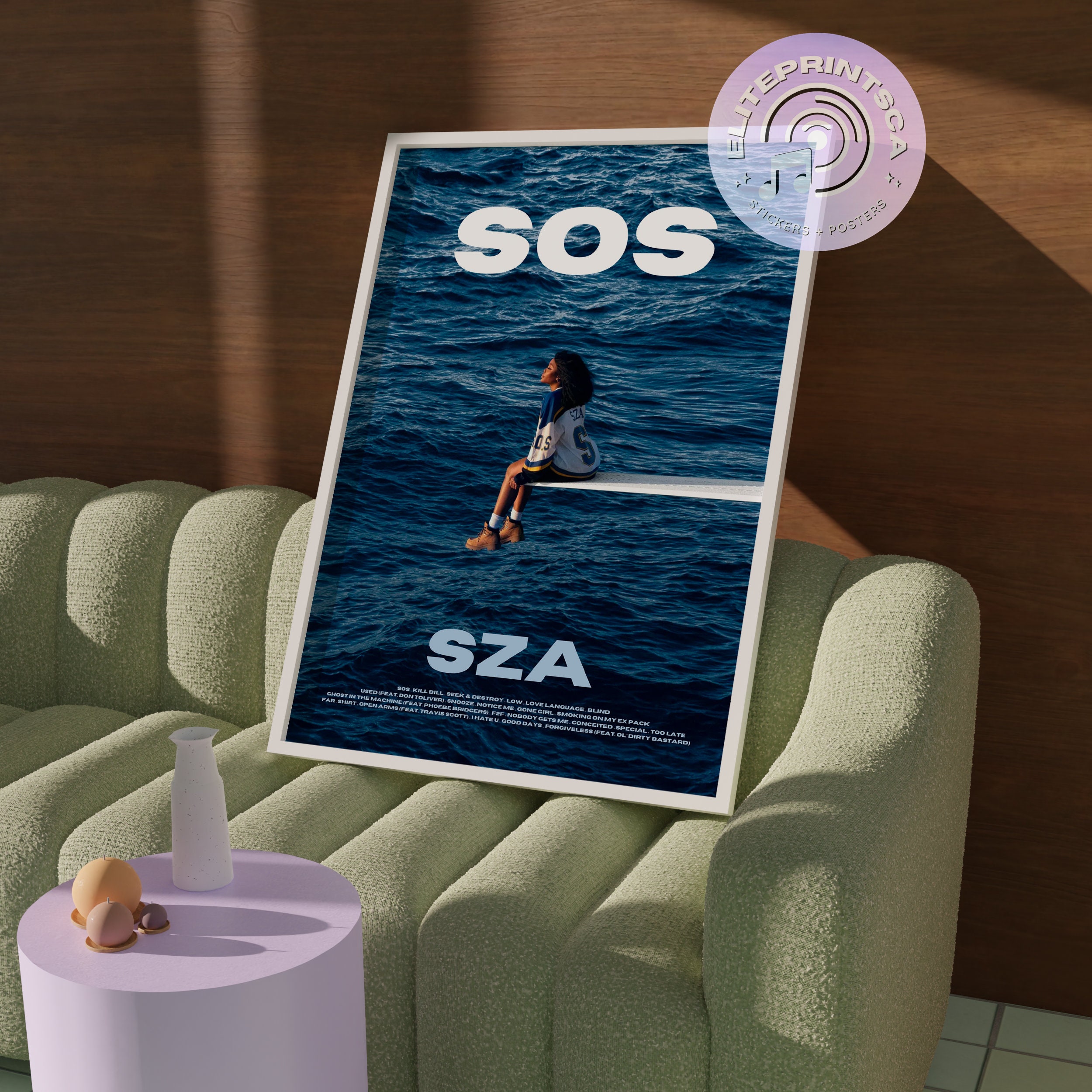 SOS by SZA Album Poster, Digital Download - Etsy