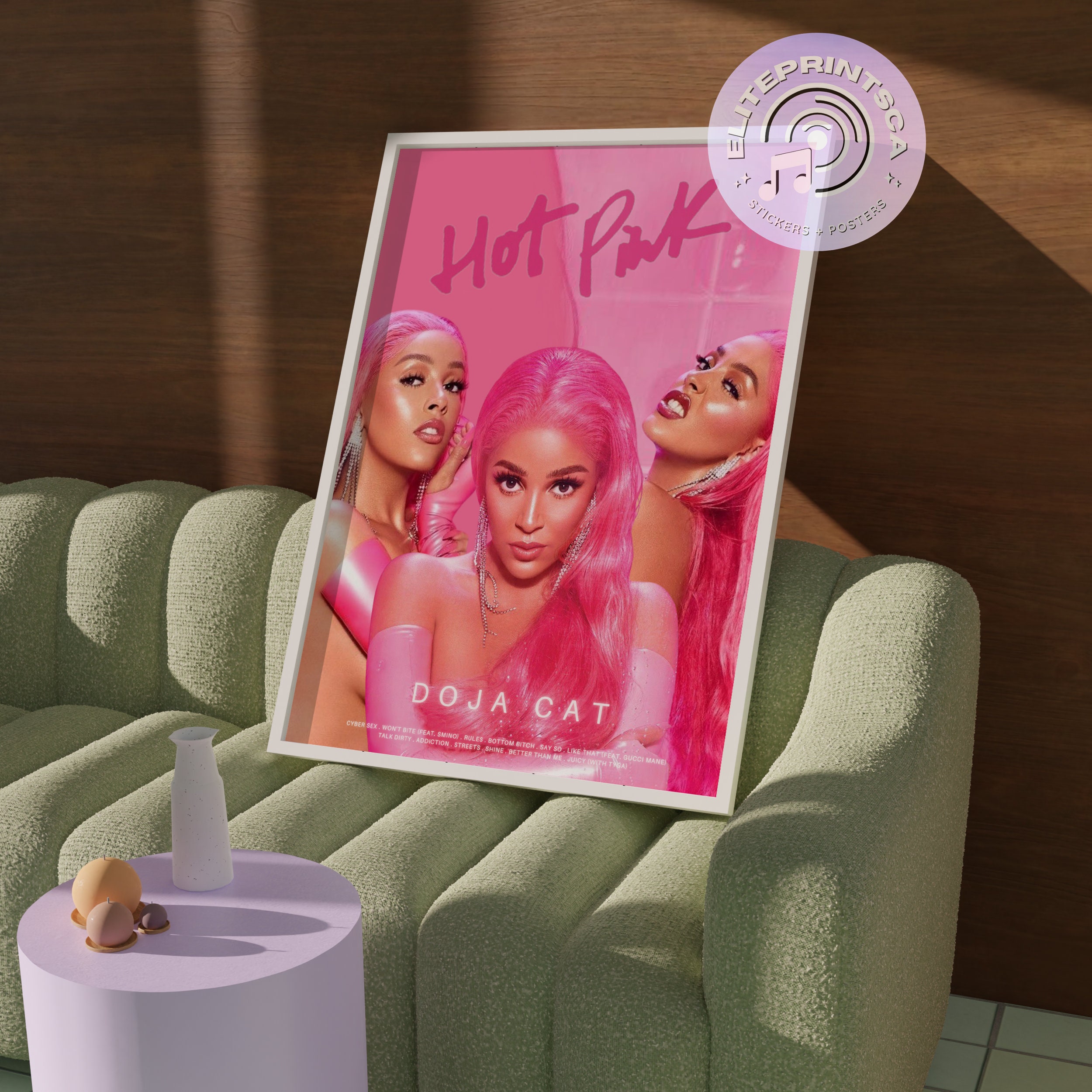 Cartel del álbum Hot Pink de Doja Cat, DESCARGA INSTANTÁNEA - Etsy España