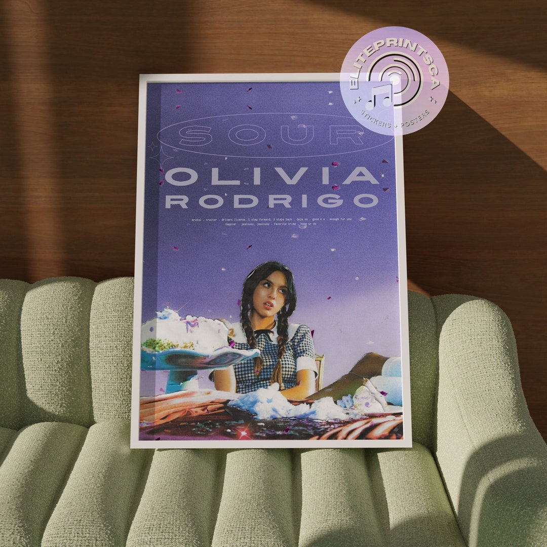 Sour by Olivia Rodrigo Album Poster, INSTANT DOWNLOAD - Etsy