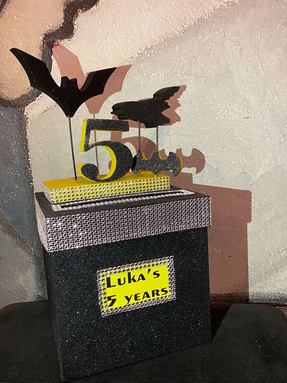 Black & Yellow Giftbox for Cards Cardboard Box Gift Cardbox - Etsy