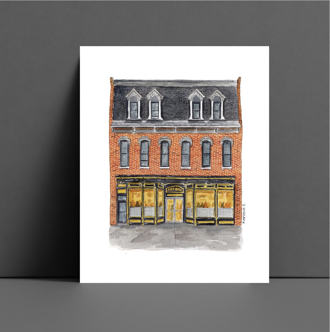 Fieldhouse, ORIGINAL University of Iowa Bars, University of Iowa Art ...