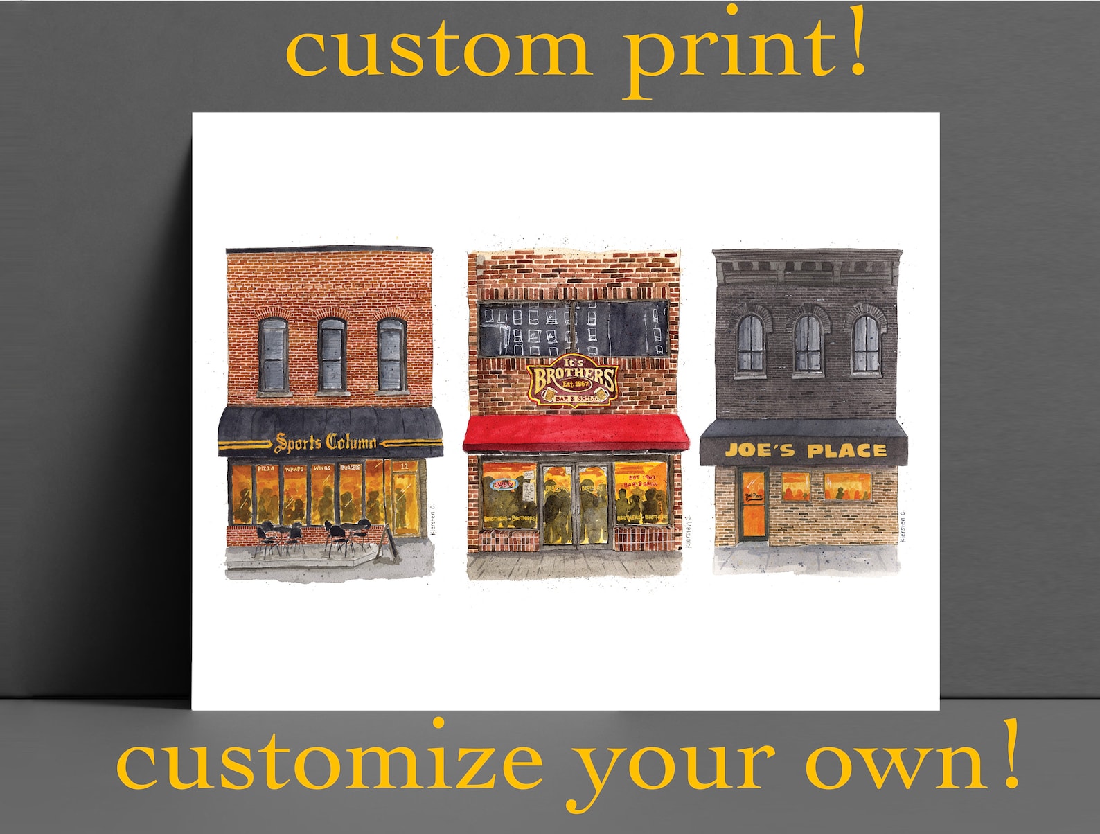 Custom Iowa City Bars, Customized for You - Pick Your Favorites, IOWA ...