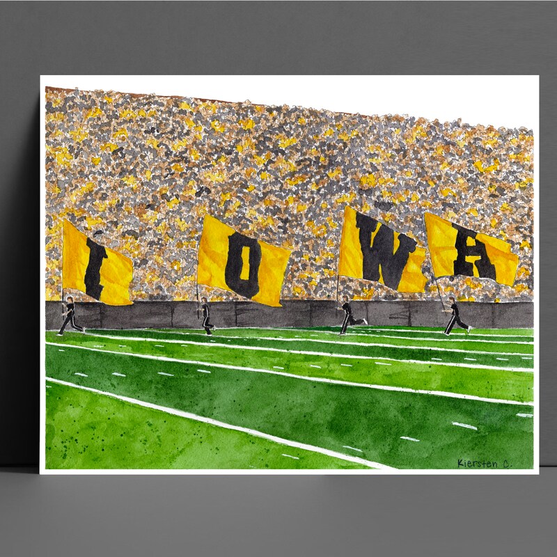 Iowa Hawkeye Sign - Etsy