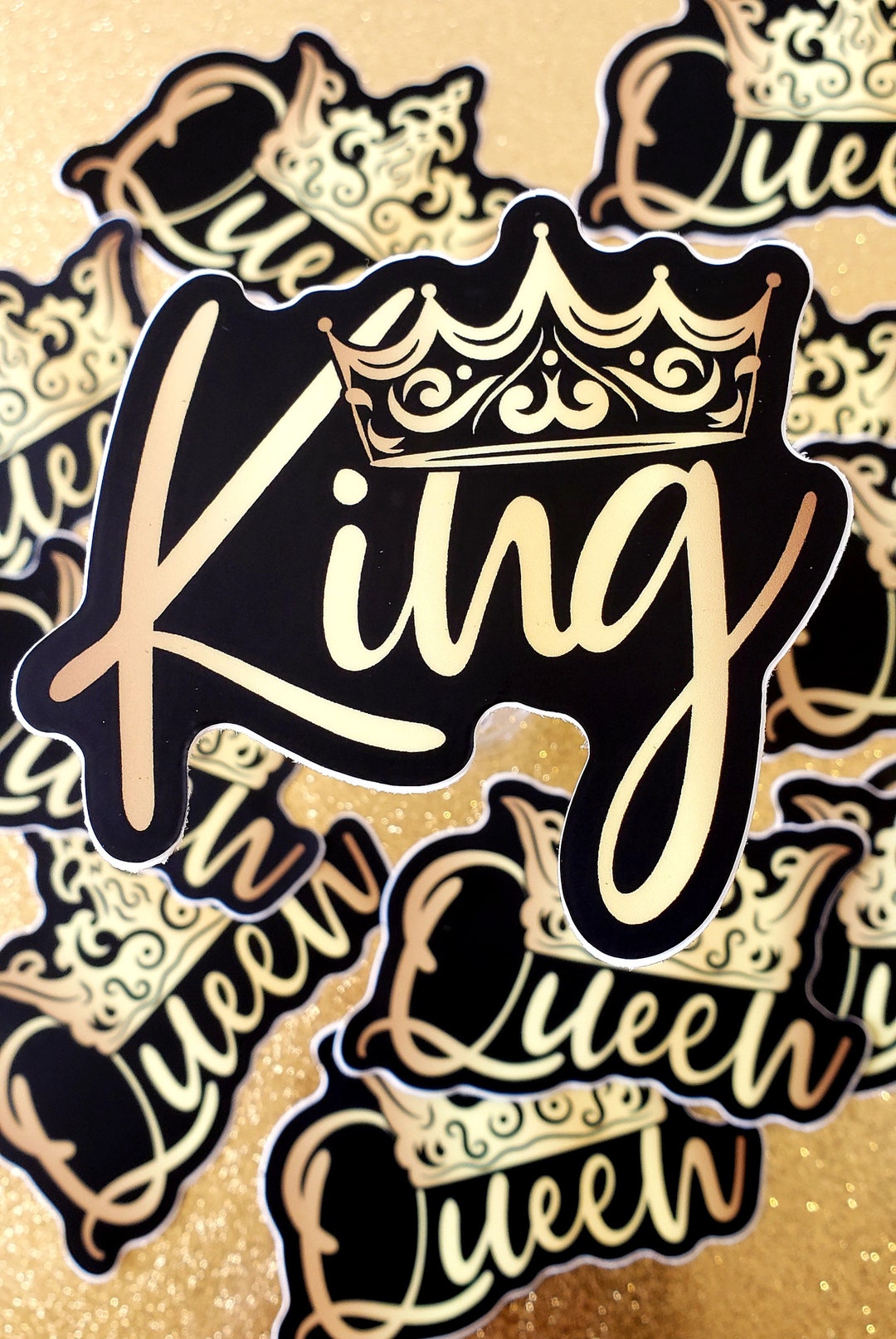 King Sticker, Crown. Royal Die-cut Sticker - Etsy