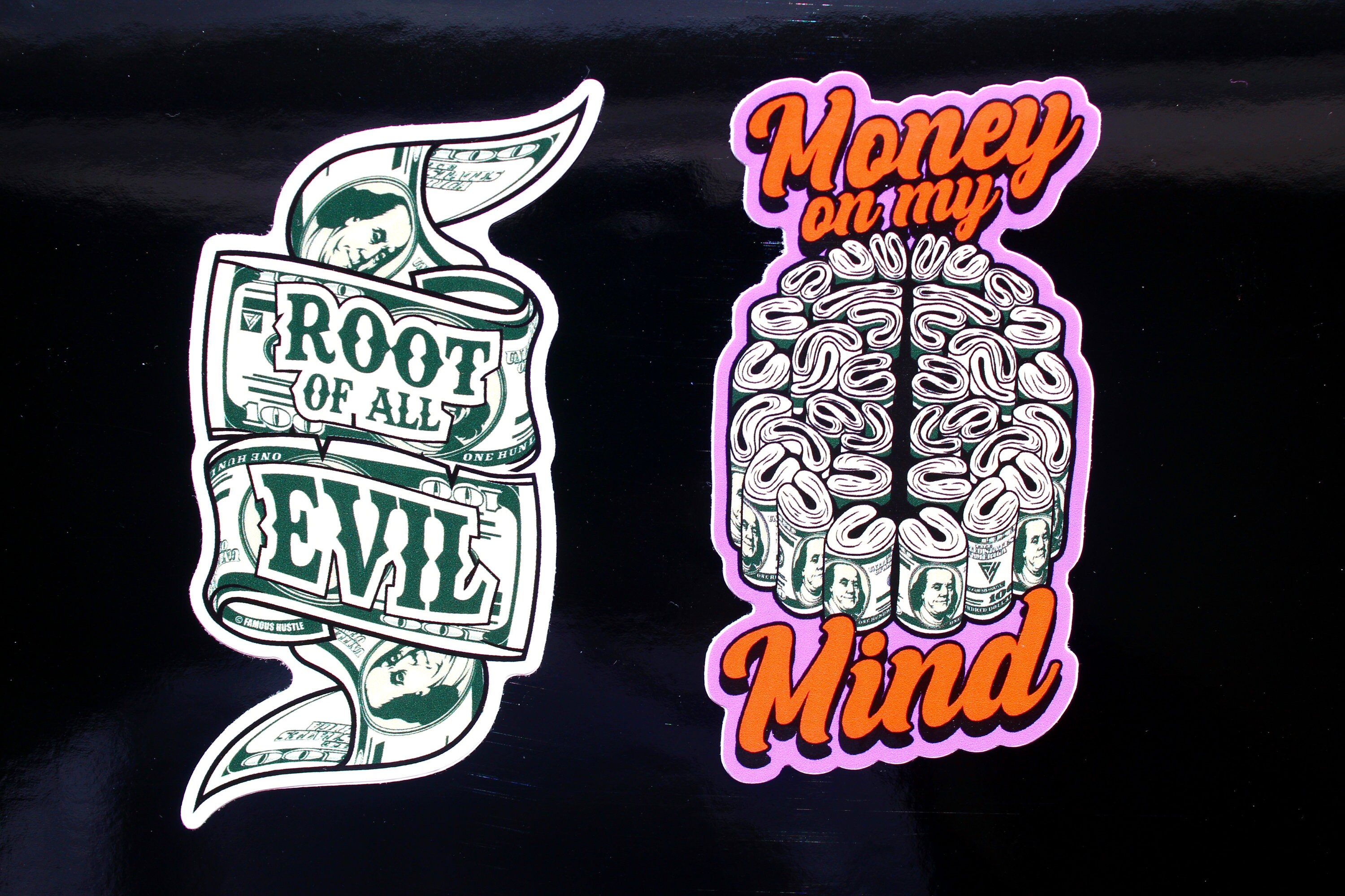 Money is the Root of All Evil Sticker - Etsy