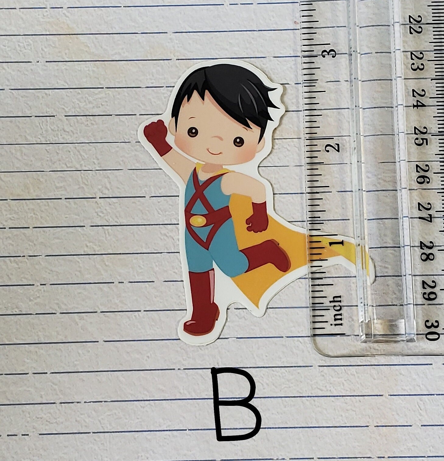 Super BOY HEROS Vinyl STICKER for Game System – Kids Smiley Face Die ...