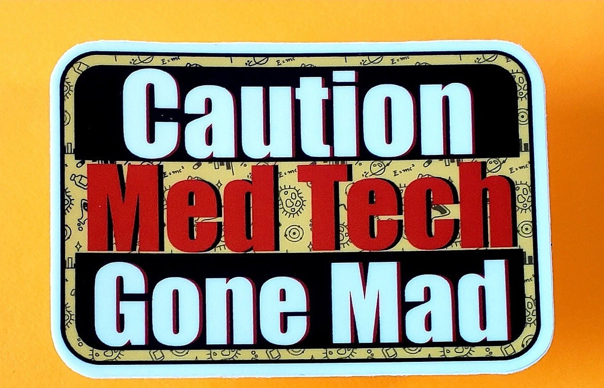 Medical Laboratory Scientist Sticker. Laboratory Sticker, Science - Etsy